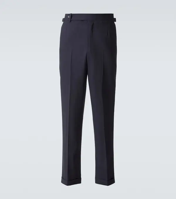 Dunhill Wool Straight Pants