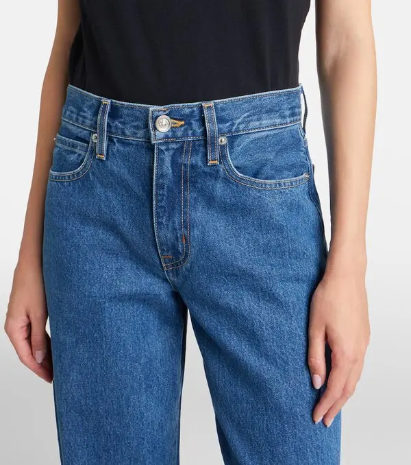 SLVRLAKE Tess Barrel-leg Jeans In Sweet Memory