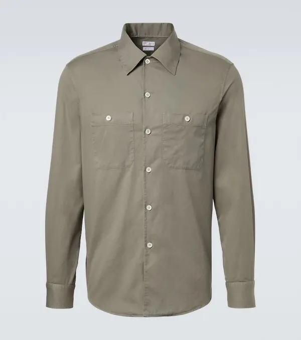 Brunello Cucinelli Cotton Shirt