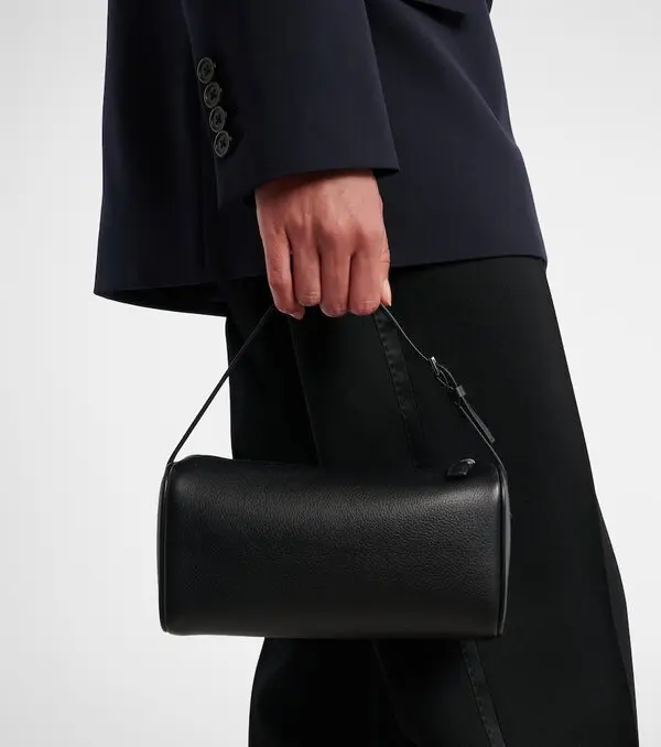 THE ROW 90s Small Leather Top-handle Bag