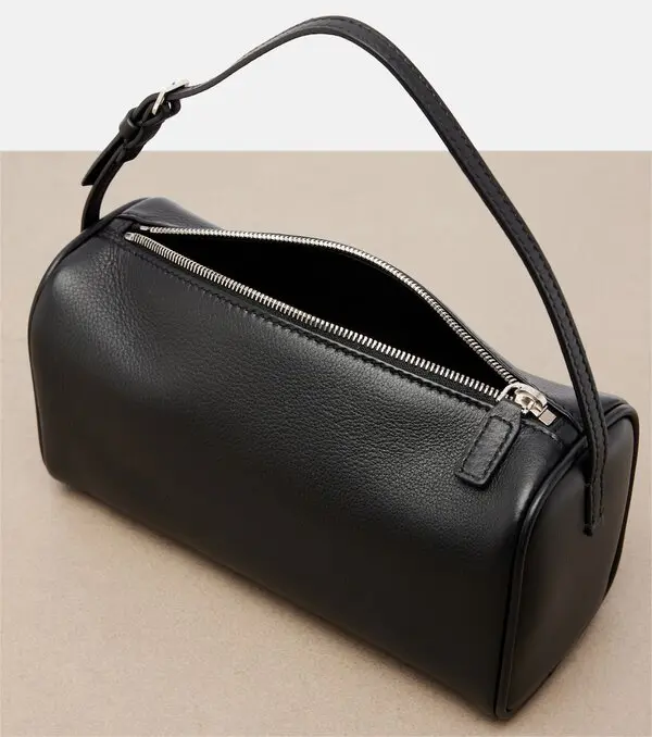 THE ROW 90s Small Leather Top-handle Bag