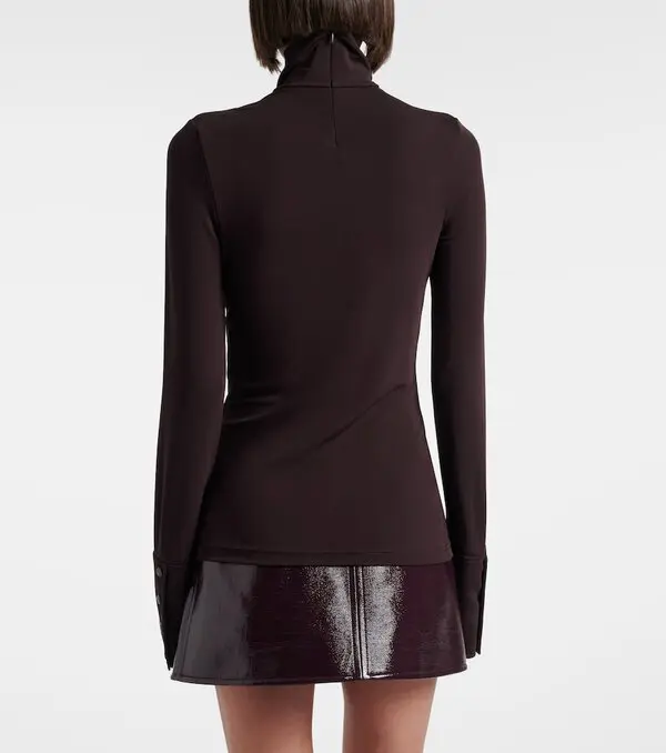 COURREGES Courrèges Jersey Turtleneck Sweater