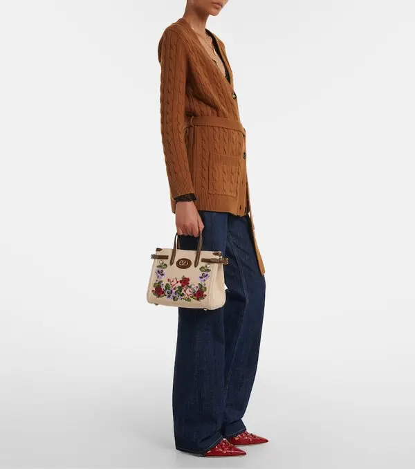 Valentino Garavani Antibes Medium Canvas Top Handle Bag - Multicoloured