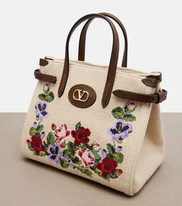 Valentino Garavani Antibes Medium Canvas Top Handle Bag - Multicoloured