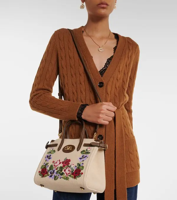 Valentino Garavani Antibes Medium Canvas Top Handle Bag - Multicoloured