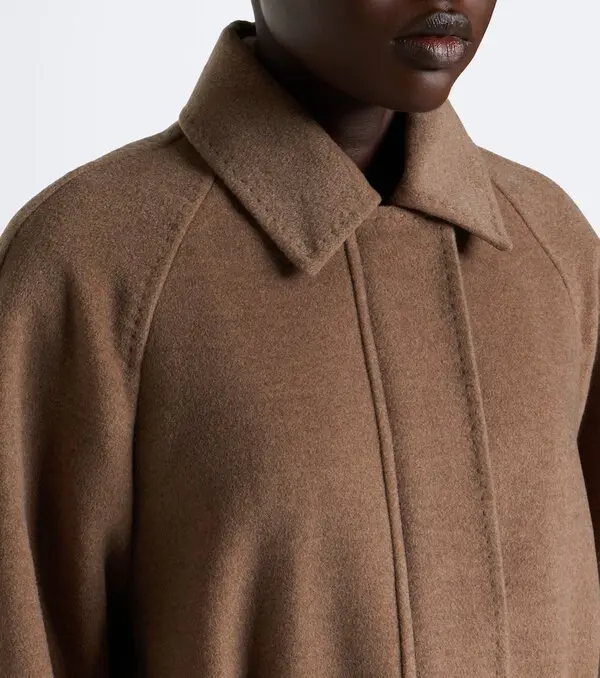 Max Mara Cashmere Wrap Coat - Brown