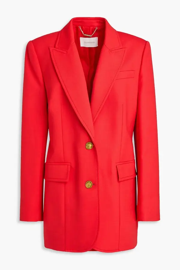 Zimmermann Woolblend Twill Blazer