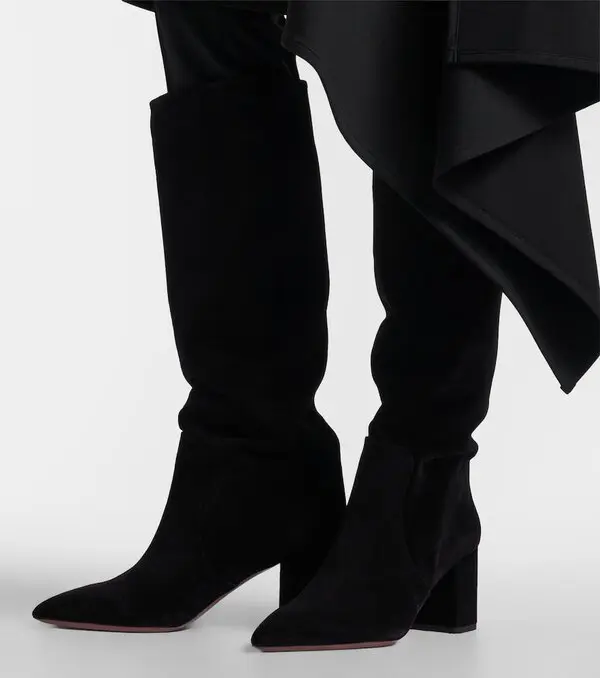 Paris Texas Anja Suede Knee-high Boots