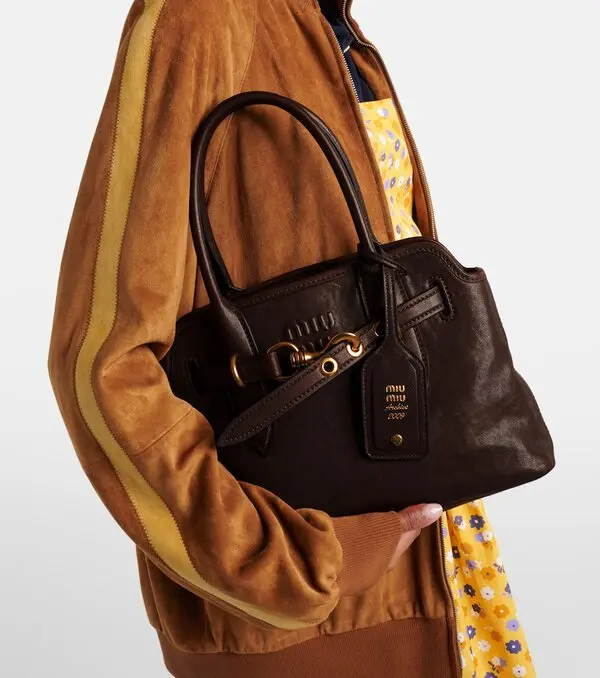 Miu Miu Aventure Small Leather Shoulder Bag