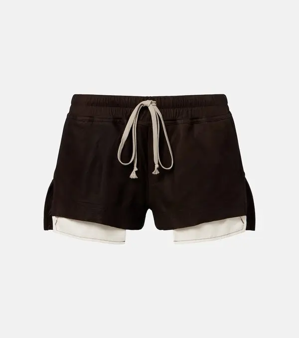 Rick Owens Fog Suede Shorts