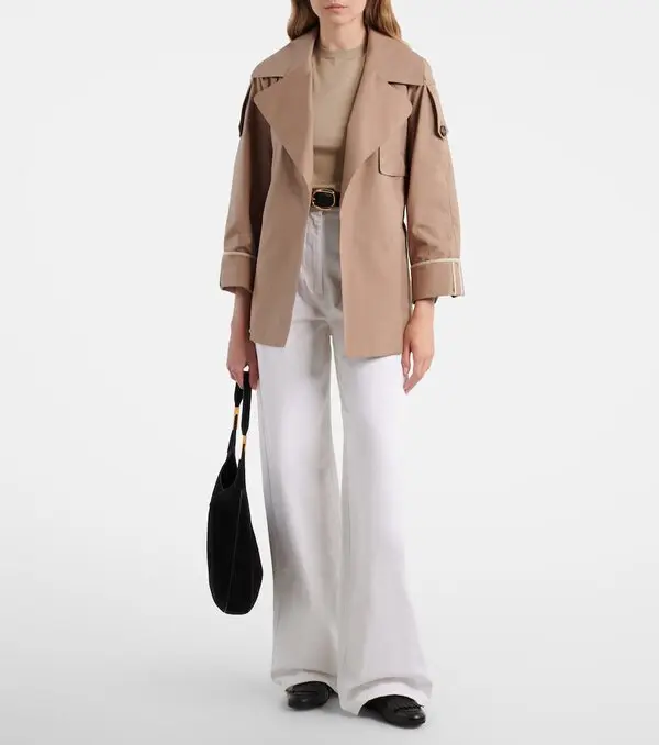 Max Mara High-rise Wide-leg Jeans - White