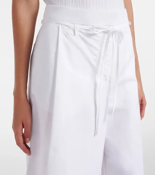 Jacquemus Cotton Bermuda Shorts - White