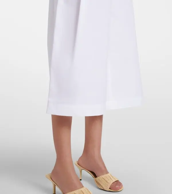 Jacquemus Cotton Bermuda Shorts - White