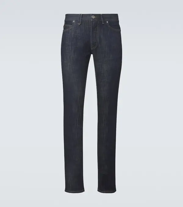 Brioni Slim Fit Jeans - Blue