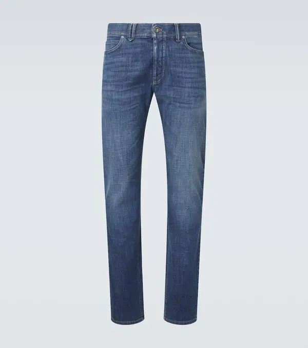 Brioni Meribel Slim Jeans - Blue