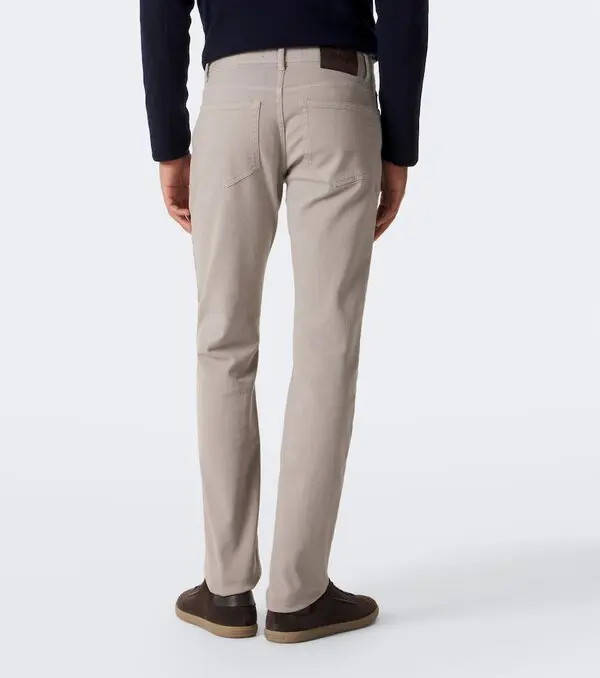 Brioni Slim Fit Jeans - Grey