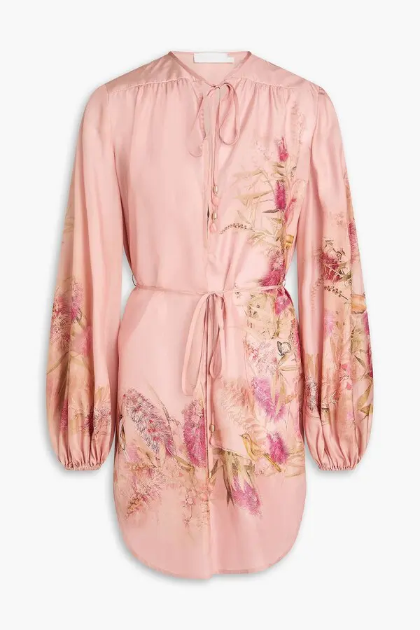 Zimmermann Floralprint Silk Tunic