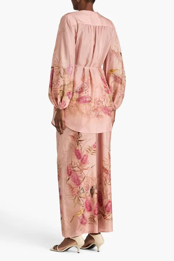 Zimmermann Floralprint Silk Tunic