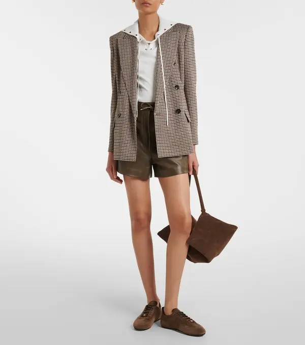 Max Mara Suede Lace-up Sneakers - Brown