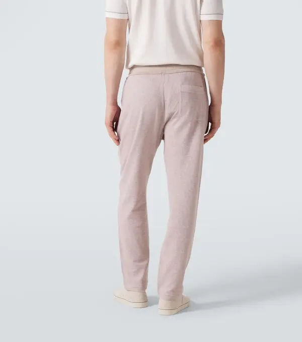 Brioni Cotton-blend Sweatpants