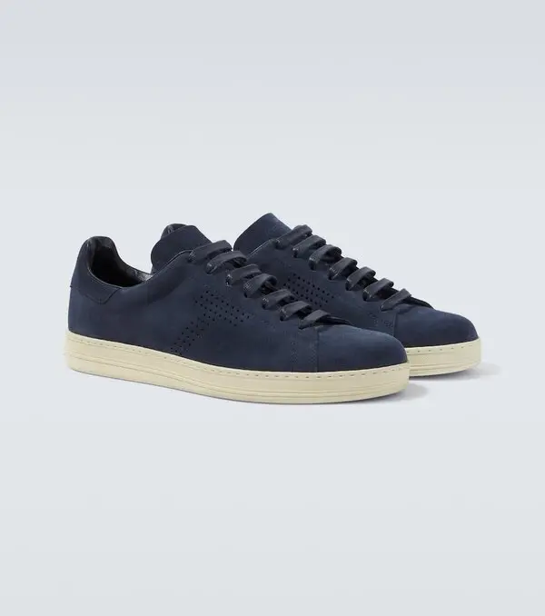 TOM FORD Warwick Suede Sneakers - Blue