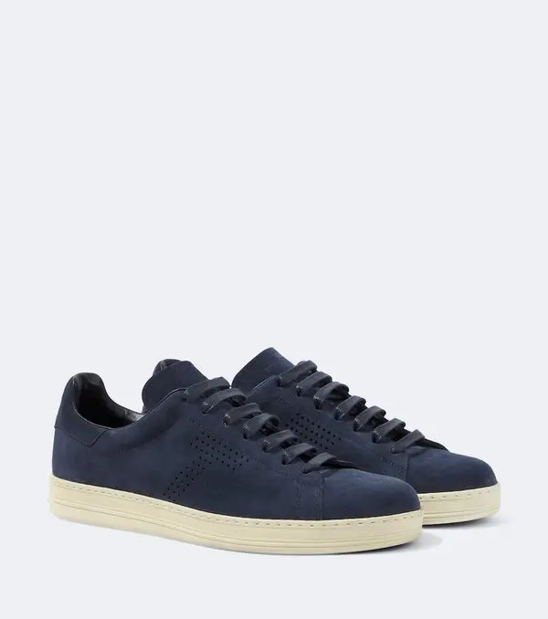 TOM FORD Warwick Suede Sneakers - Blue