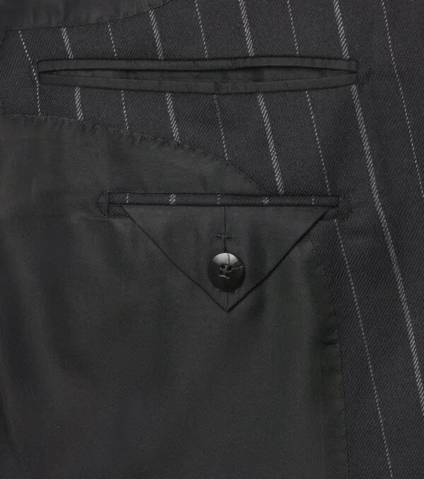TOM FORD Striped Wool Blazer