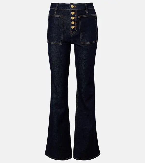 Ulla Johnson Lou Flared Jeans - Blue