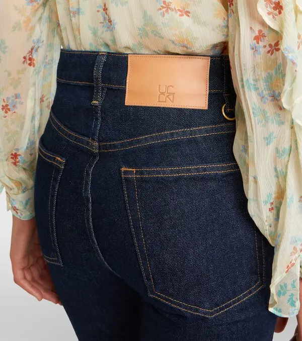 Ulla Johnson Lou Flared Jeans - Blue