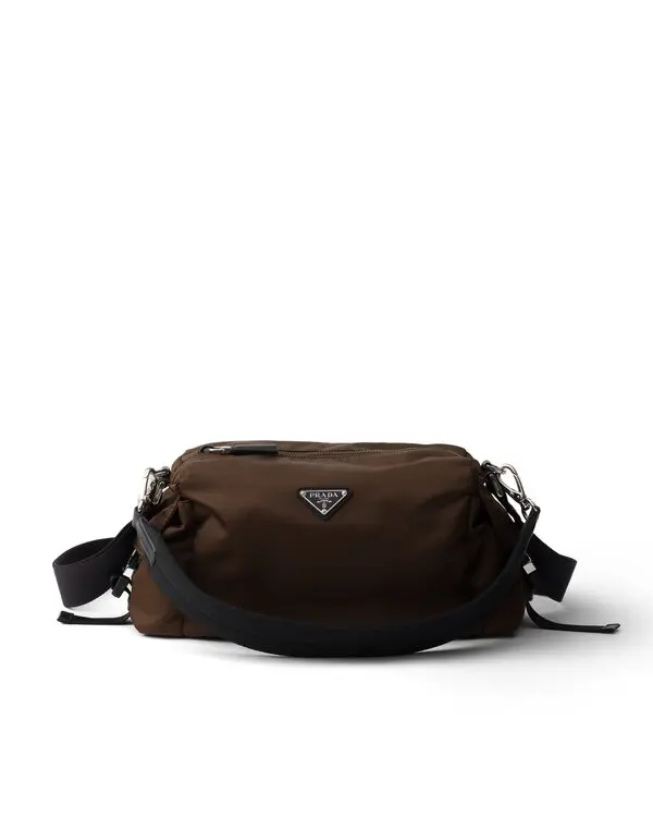 Prada Explore Re-nylon And Leather Bag