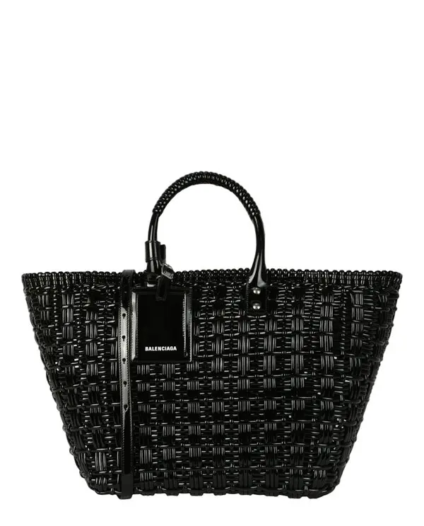 Balenciaga Bistro S Basket Top Handle Bag Black - Multicolor
