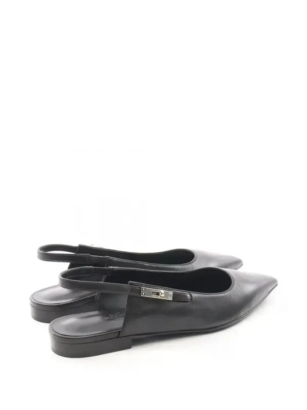 Hermès Kelly Buckle Slingback Shoes