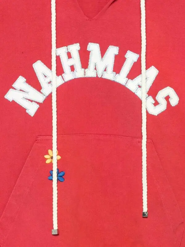 NAHMIAS Embroidered Floral Hoodie