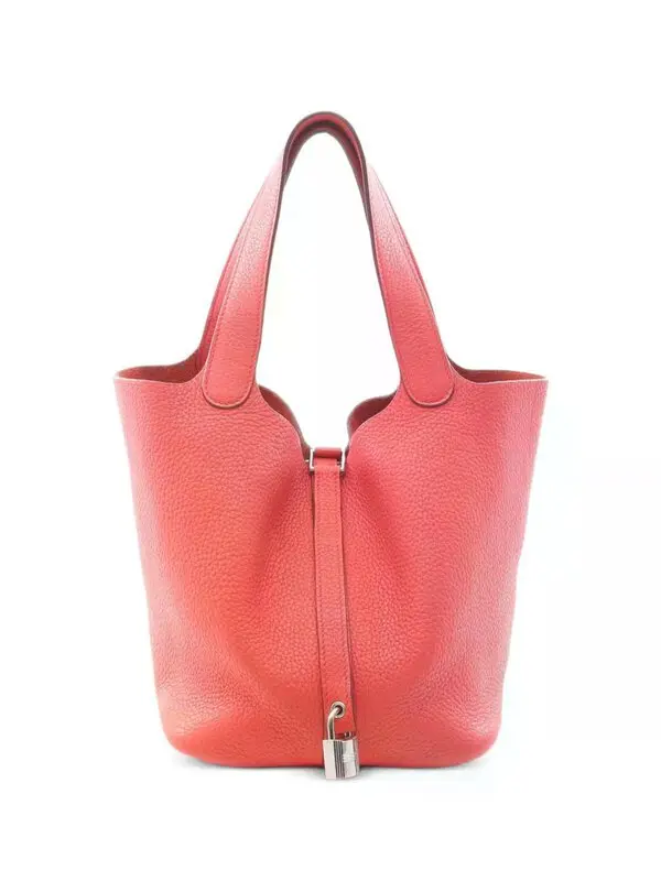 Hermès Picotin Lock Mm Handbag - Red