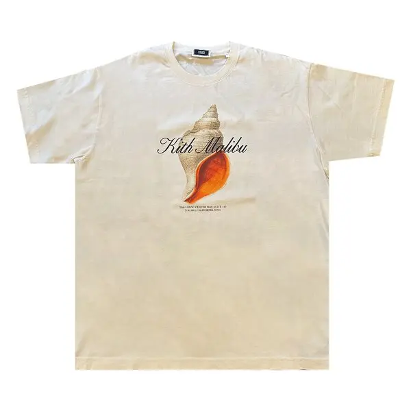Kith Malibu Conch Seashell Graphic T-shirt - Tan