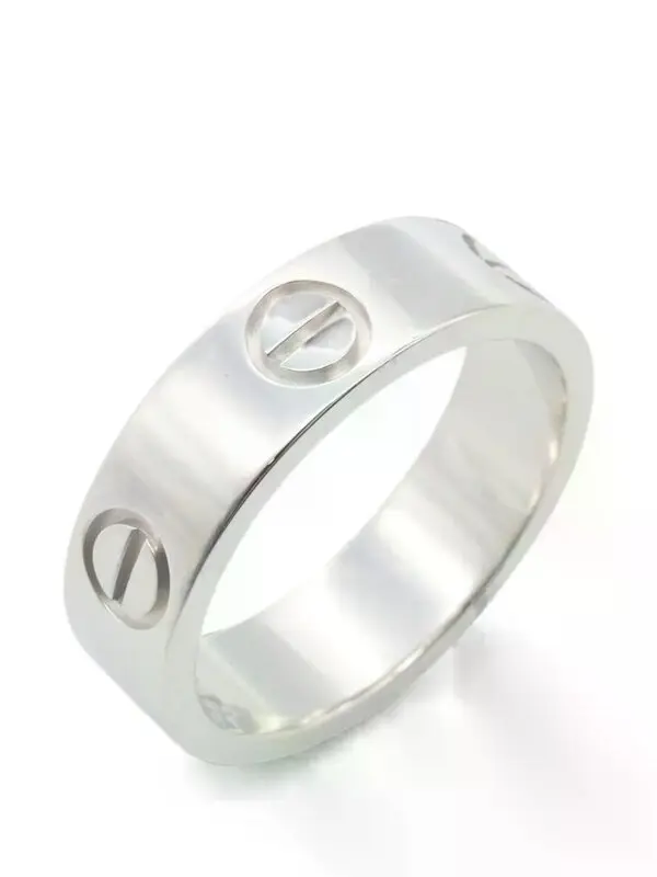 Cartier 18k White Gold Love Ring