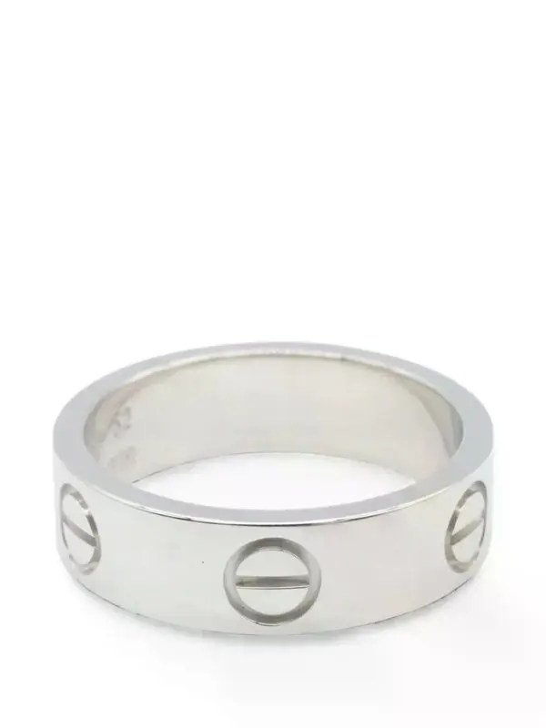 Cartier 18k White Gold Love Ring