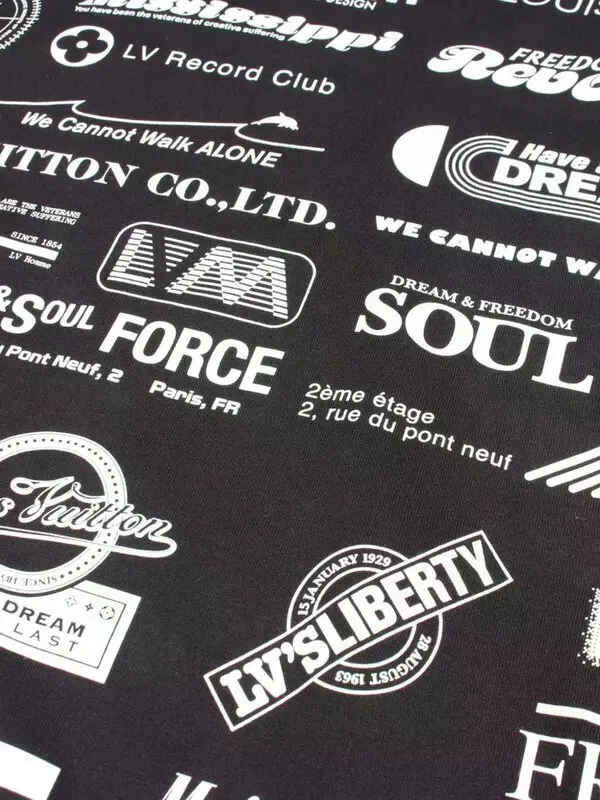 LOUIS VUITTON 2010s Logo-print T-shirt