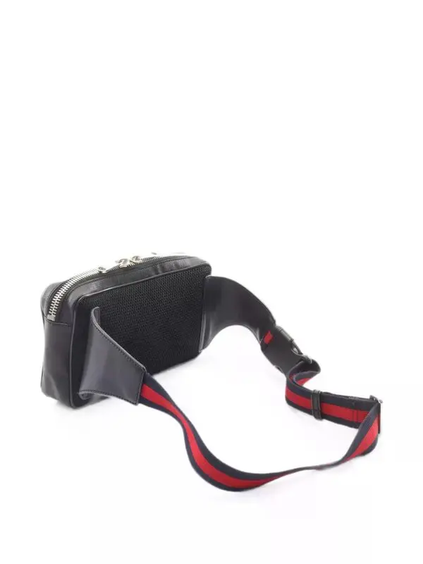 Gucci Gg Supreme Web-stripe Belt Bag