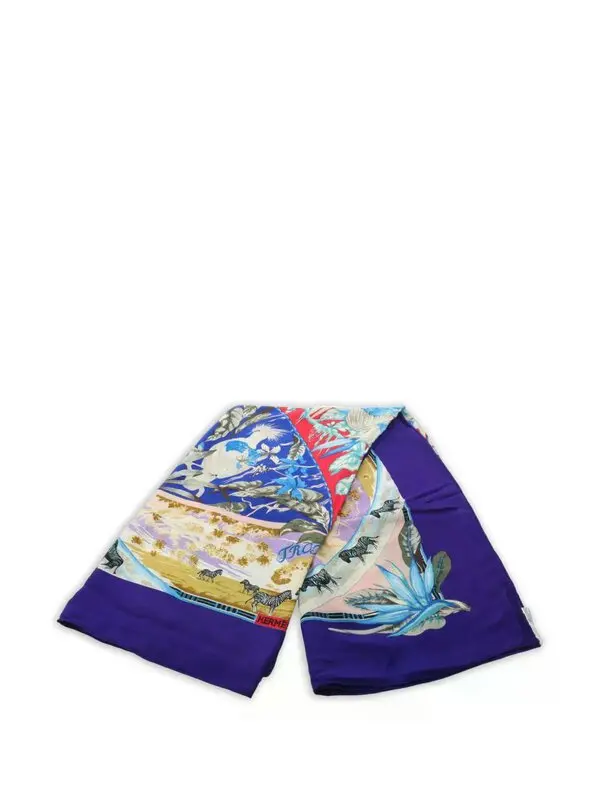Hermès 2010s Tropiques Scarf