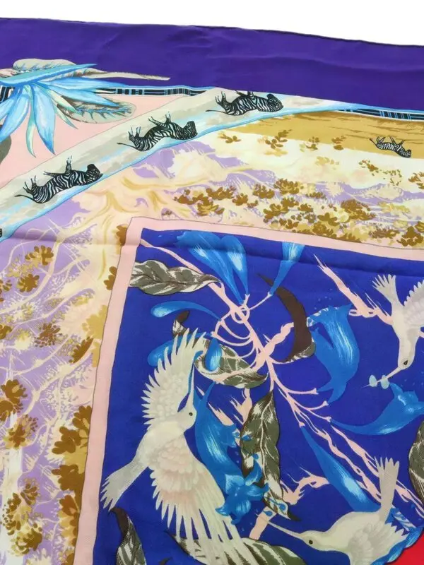 Hermès 2010s Tropiques Scarf