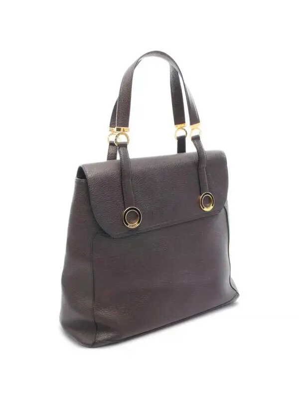 BVLGARI Leather Tote Bag