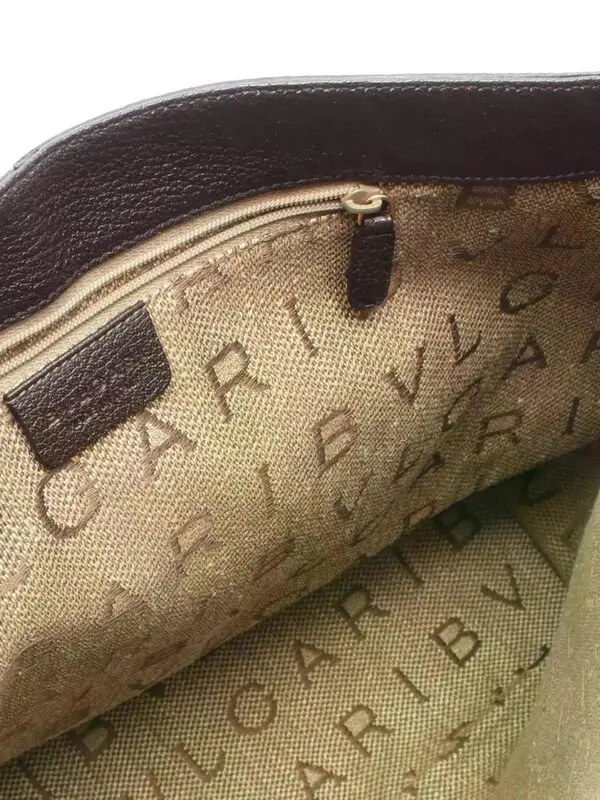 BVLGARI Leather Tote Bag