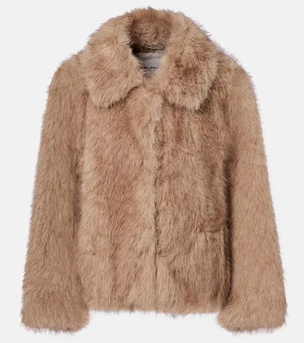 Max Mara Single-breasted Coat - Brown