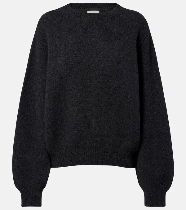 Khaite Margaux Oversized Cashmere Sweater - Grey