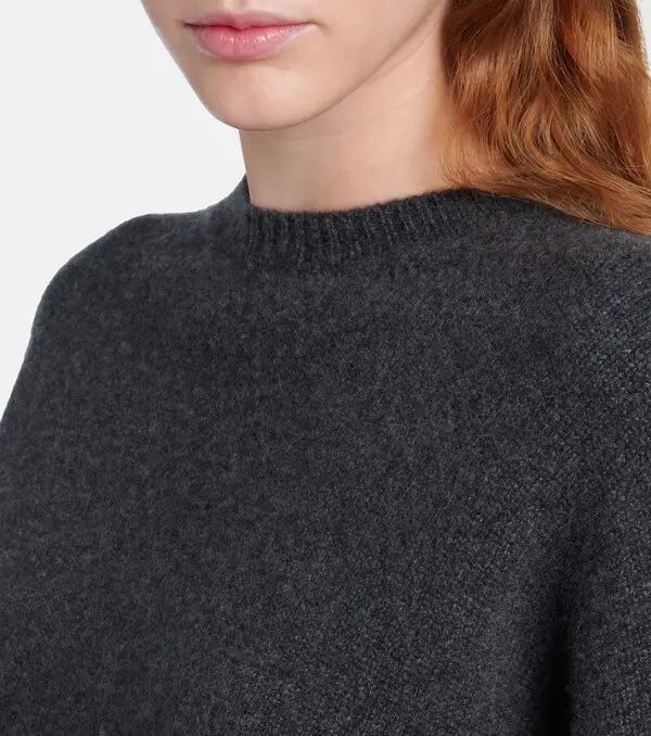 Khaite Margaux Oversized Cashmere Sweater - Grey