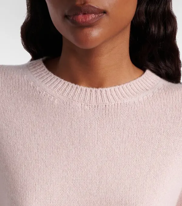 Khaite Margaux Oversized Cashmere Sweater - Pink