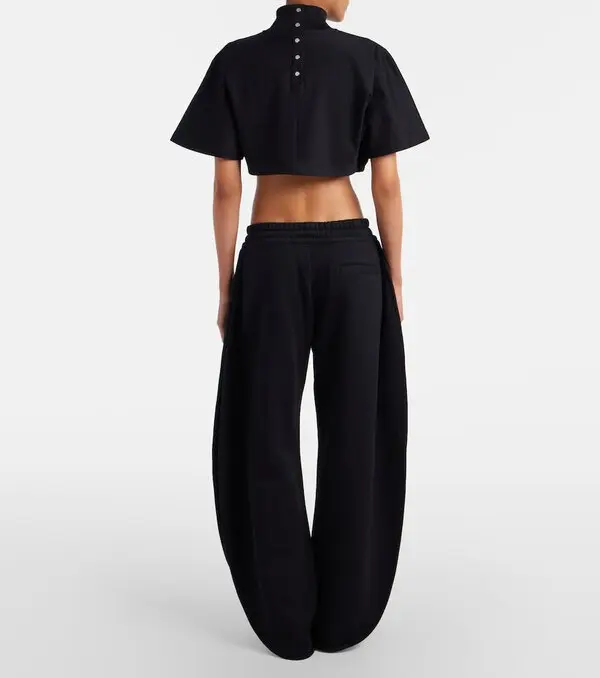 Alaïa Cotton Fleece Sweatpants