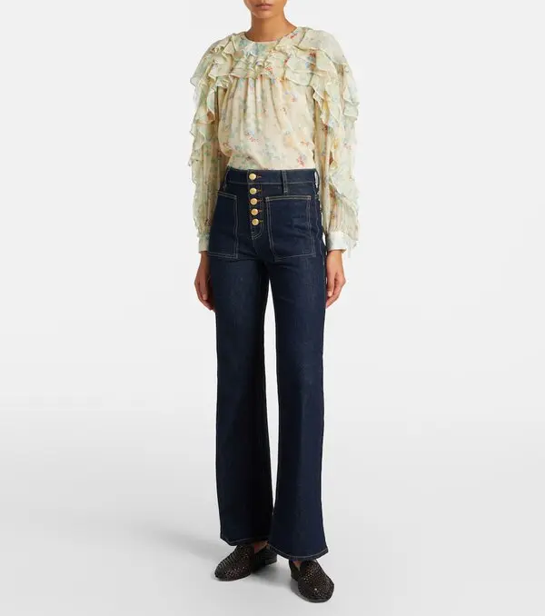 Ulla Johnson Lou Flared Jeans