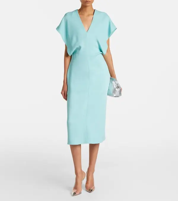 Stella McCartney Draped Midi Dress